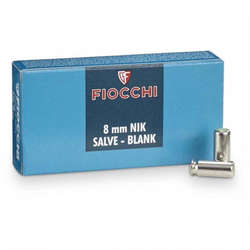 Fiocchi 8mm Blankammo - 50stk - Actionshop.no / Stort utvalg!